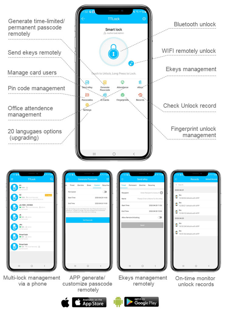 APLICACIÓN TTLOCK — TTLOCK ES